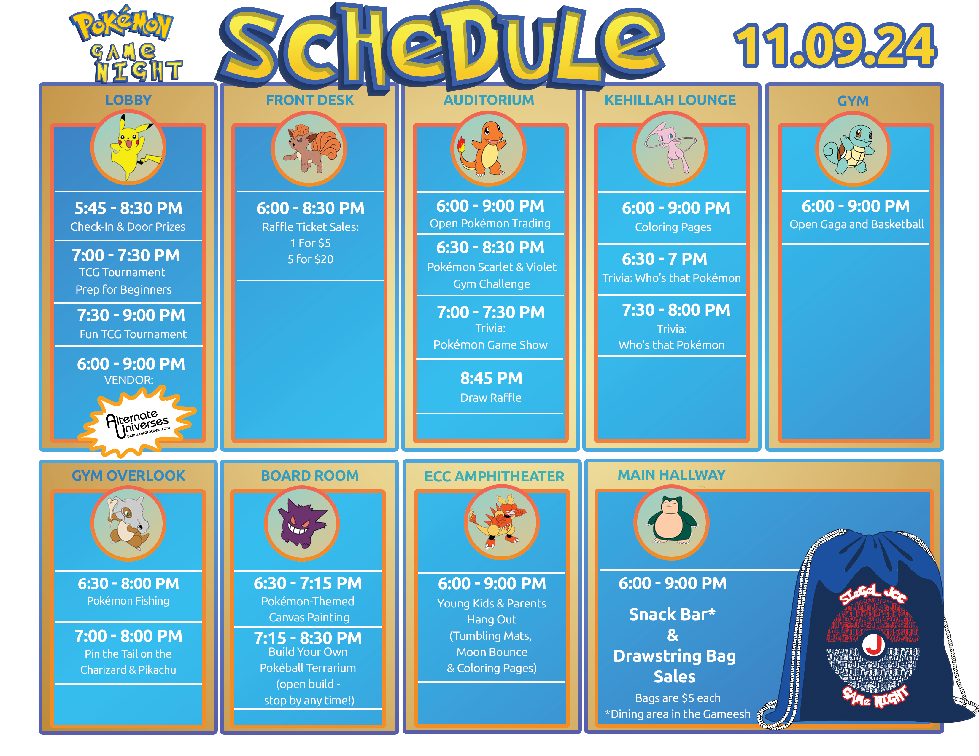 Siegel Jewish Community Center - Pokémon Game Night